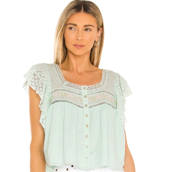 LoveShackFancy | Tops | Loveshackfancy Deona Top | Poshmark